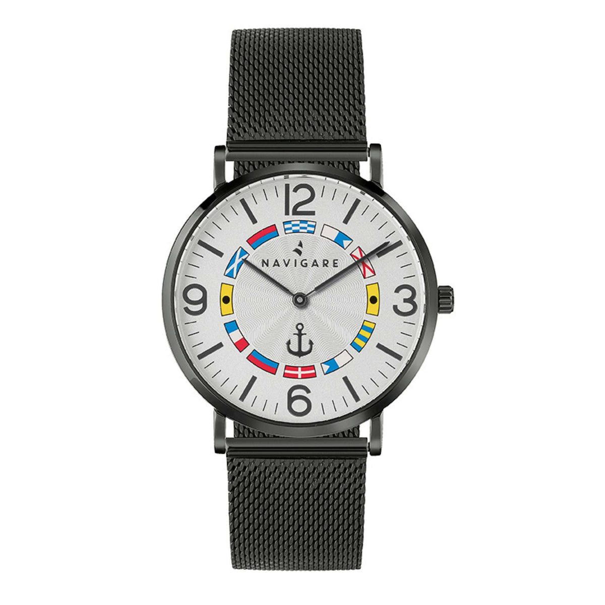 Ithaca Flags Black – Navigare Watches